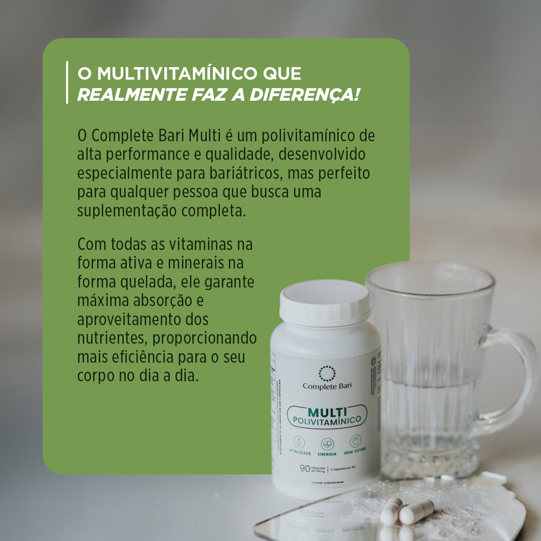 Multivitamínico Complete Bari Multi